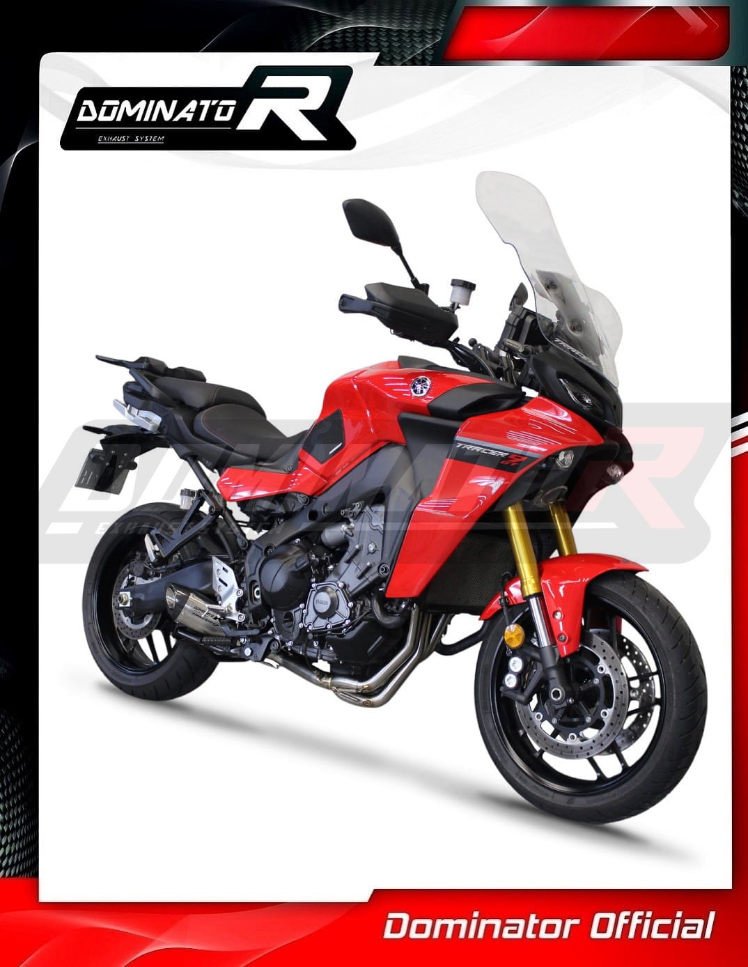 Yamaha Tracer 9 / GT 2021 - 2024 Full Exhaust System Silencer Titanium ...