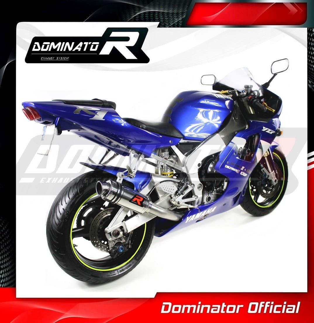 Yamaha YZF R1 1000 RN04 1998 - 2001 Homologowany wydech Tłumik GP1 ...