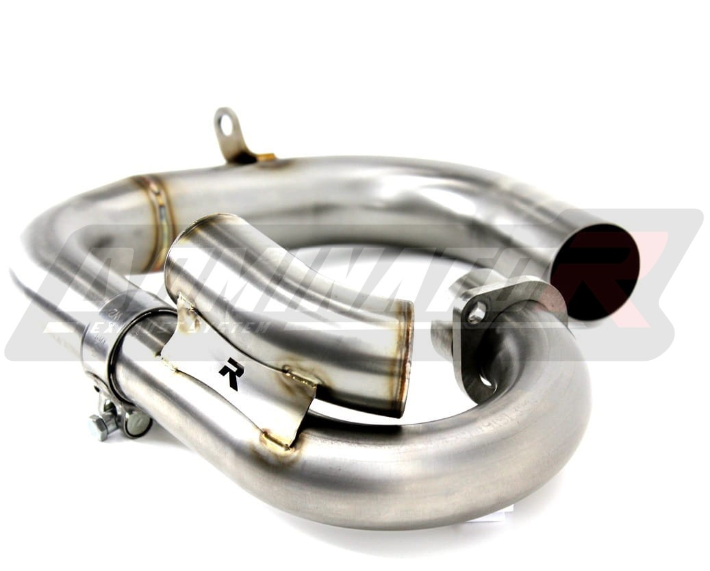 YZF YZ 250 F Exhaust Header pipe with PowerBomb 2014 - 2017 Exhaust ...