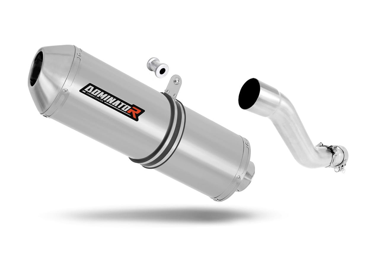 Yamaha XT 600 1982 - 1986 43F Exhaust Silencer Muffler OVR + dB killer ...