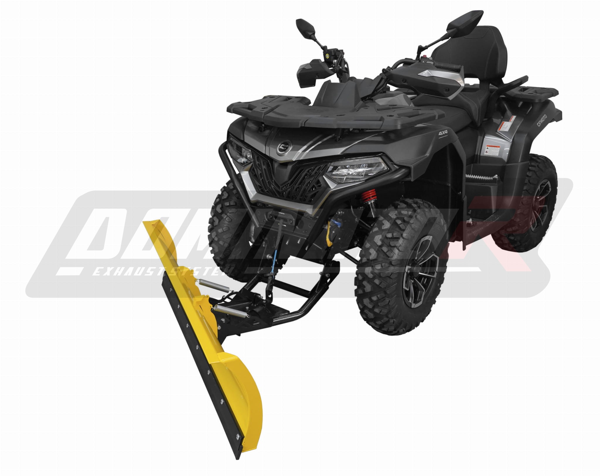 CF MOTO C Force 625 Touring Overland 2024 Snowplow dedicated to quad ...