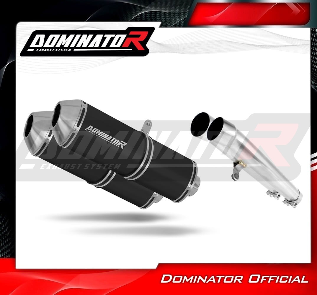 Yamaha FJ 1100 Exhaust Silencer Muffler OVR BLACK + dB killer Exhaust ...