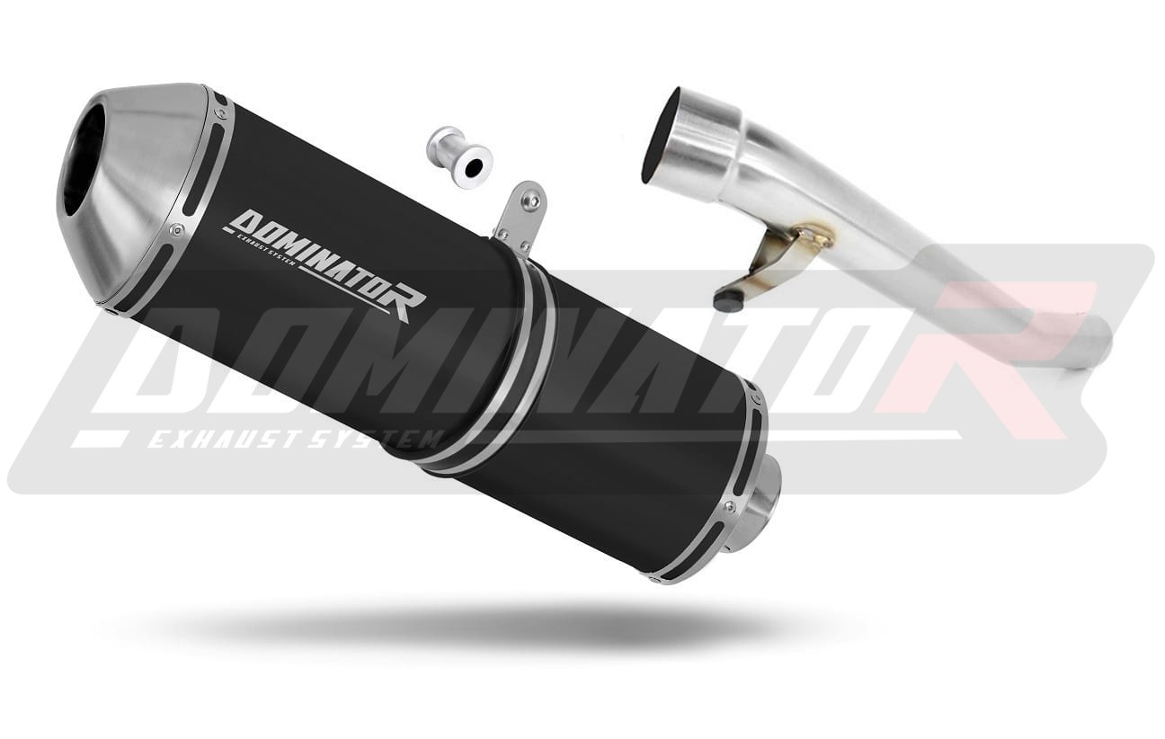 Suzuki GSX 750 INAZUMA 1997-2003 Exhaust Silencer Muffler OVR BLACK ...