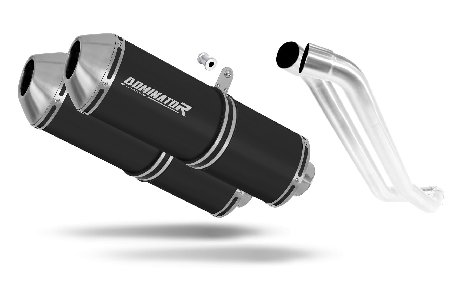 Honda XL 1000 V VARADERO 1999 - 2016 Exhaust Silencer Muffler OVR BLACK ...