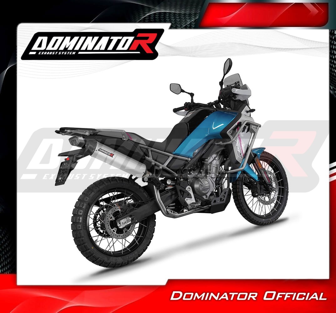 CF MOTO 450 MT 2024 Full Exhaust System Collector Silencer MX2 + dB ...