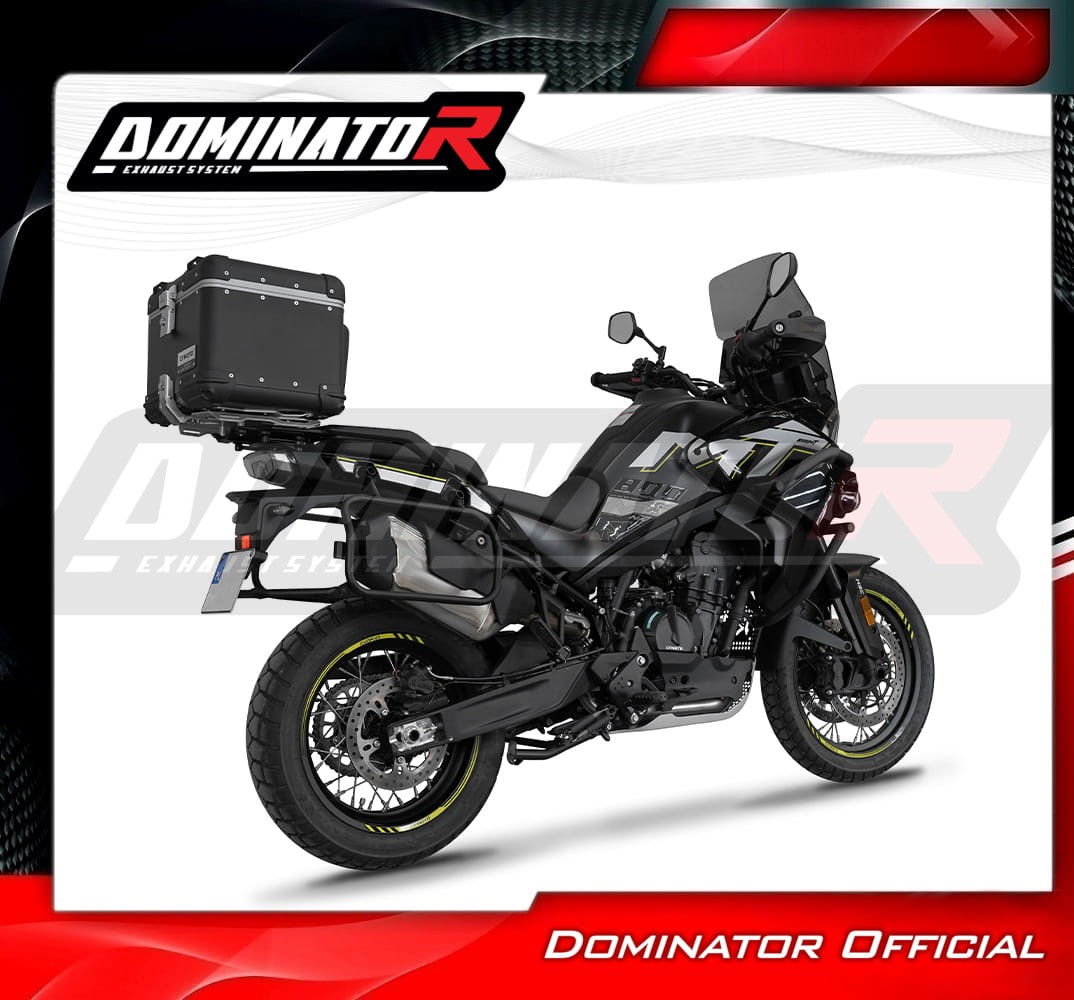 CF MOTO 800 MT 2024 - 2025 Euro 5+ Exhaust Cat Eliminator DECAT Exhaust ...