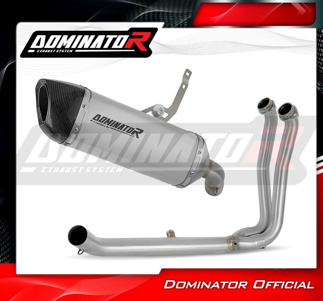 Suzuki GSX-8R / 8S 2023 - 2025 Full Exhaust System Collector Silencer ...