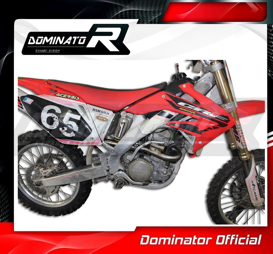 CRF 250 R Exhaust Header pipe with PowerBomb 2004 - 2005 Exhaust ...