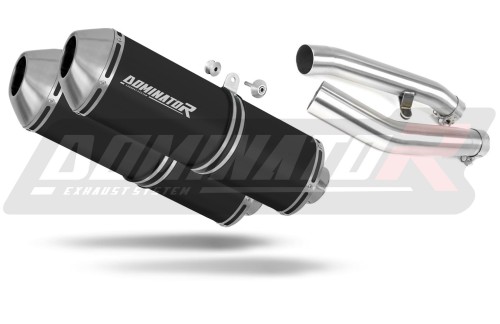 Yamaha FJR 1300 Exhaust Silencer Muffler OVR BLACK + dB killer Exhaust ...