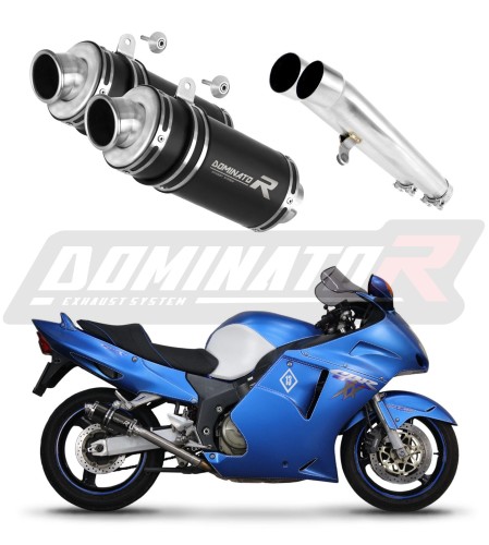 Honda CBR 1100 XX 1996 - 2006 wydech Tłumik GP1 BLACK + dB killer ...