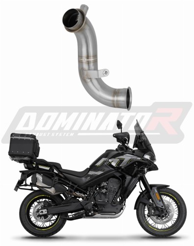 CF MOTO 800 MT 2024 - 2025 Euro 5+ Exhaust Cat Eliminator DECAT Exhaust ...